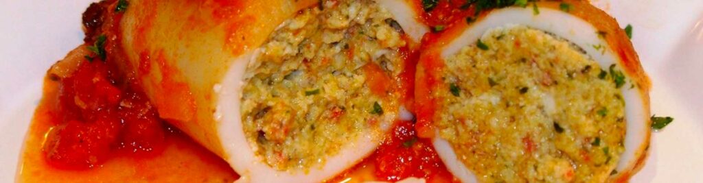 Calamars farcis recette de cuisine - Poissonnerie Le Saint-Pierre